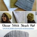 Glover Stitch Slouch Hat PDF Crochet Pattern - Etsy Israel