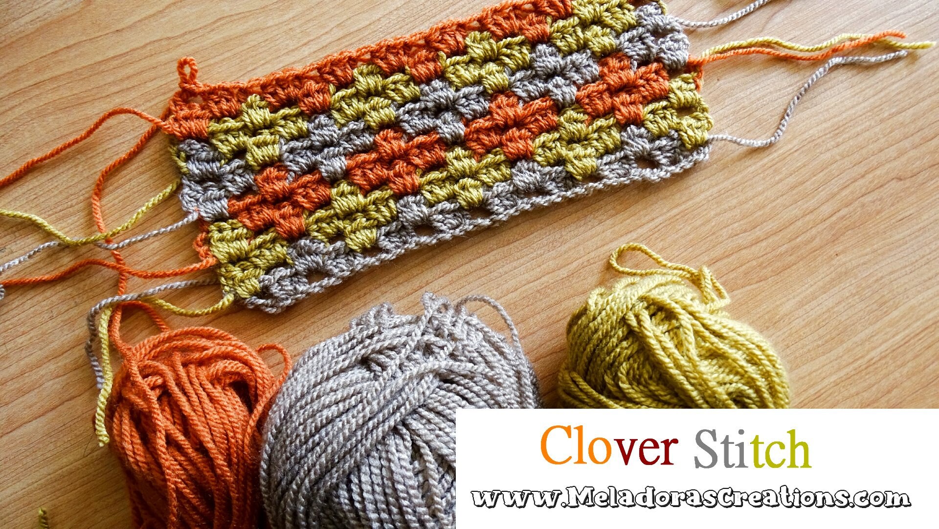 Clover Crochet Stitch Aka Condensed Granny Stripe Stitch - Etsy