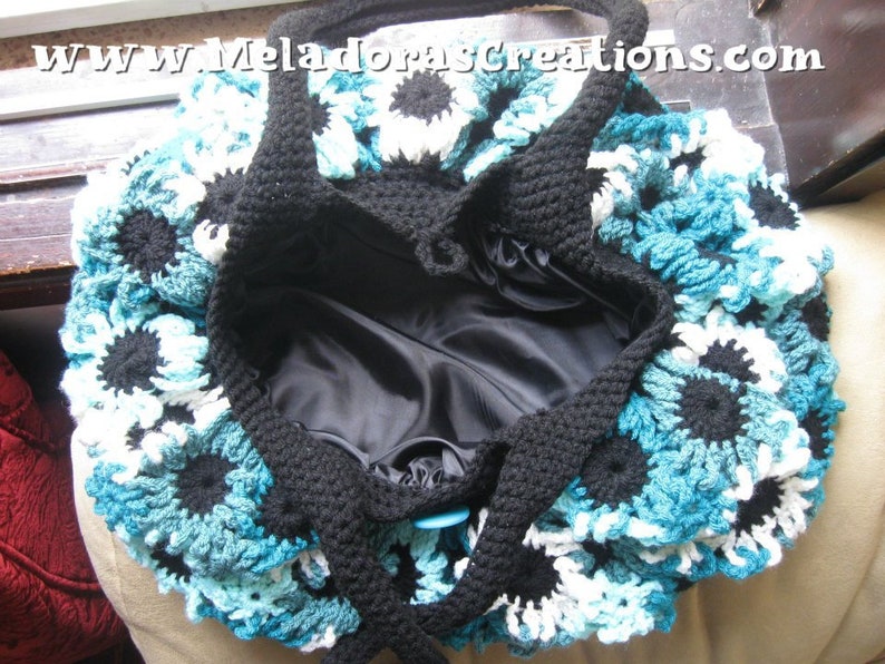 Crochet Flower Purse PDF Pattern - Etsy