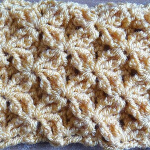 Shining Star Crochet Stitch PDF - Etsy