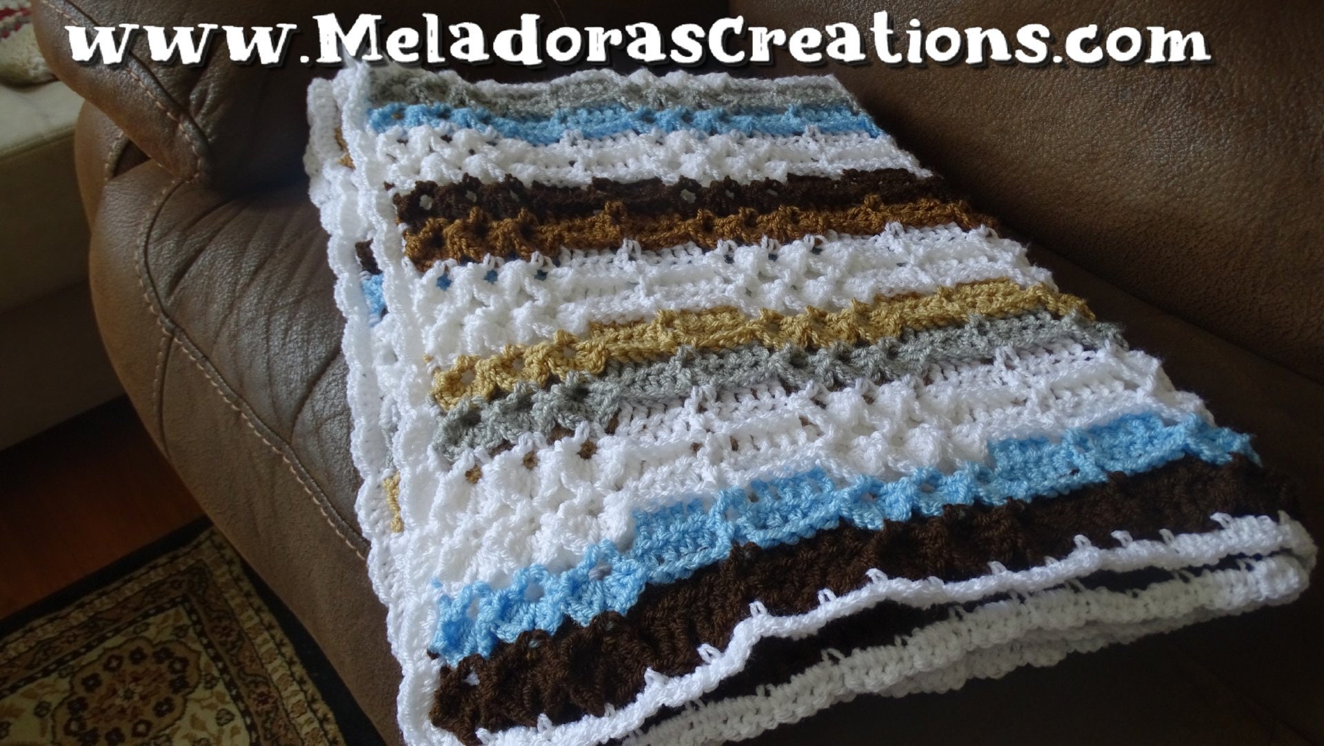 Marshmallow Baby Blanket - PDF Crochet Pattern - Etsy Israel