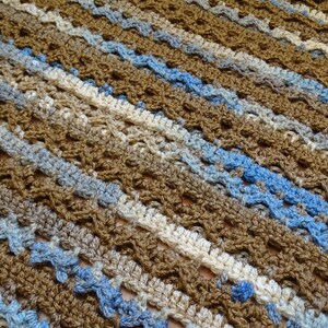 Lacy Waves Crochet Stitch - Etsy