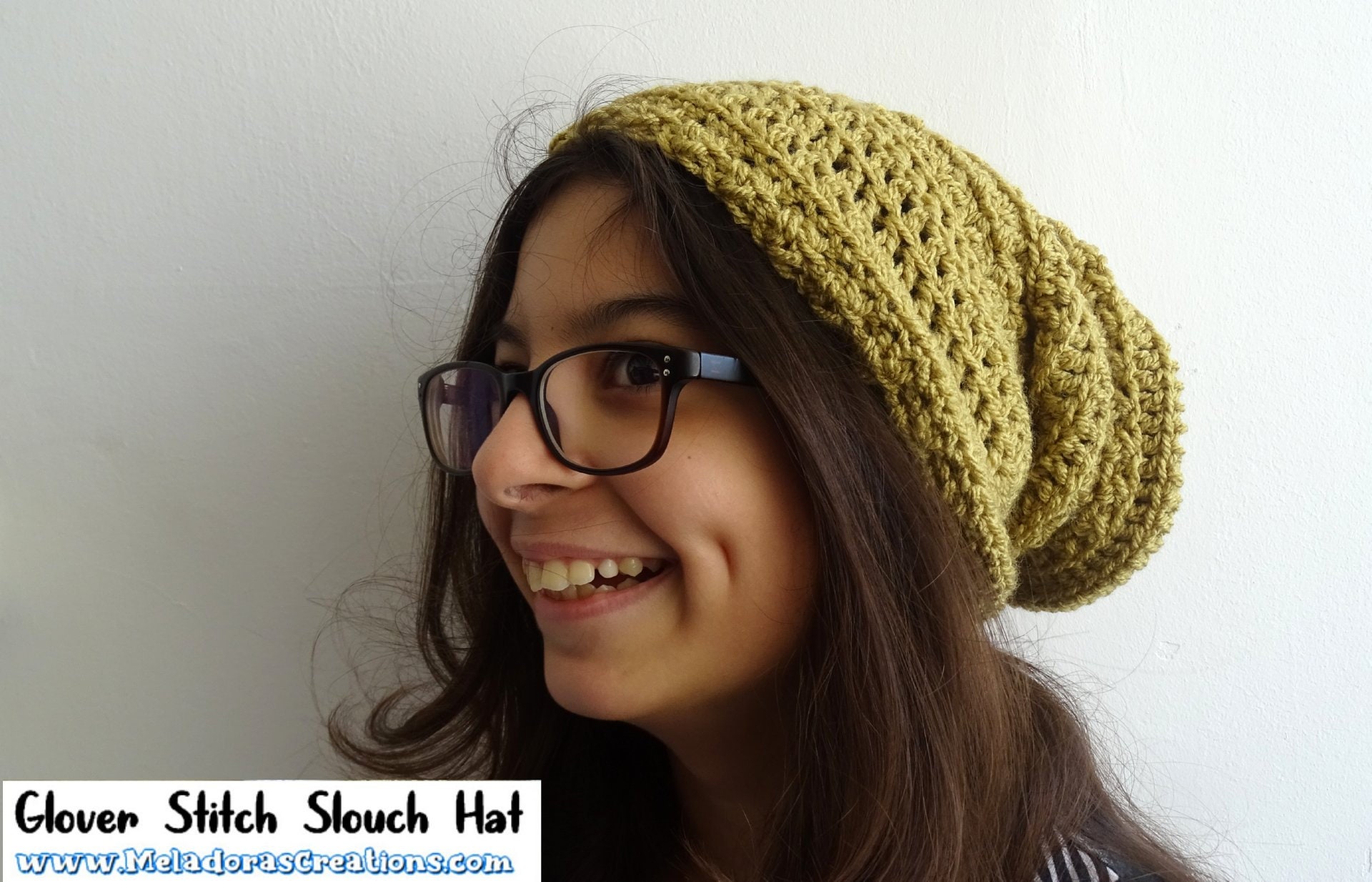 Glover Stitch Slouch Hat PDF Crochet Pattern - Etsy