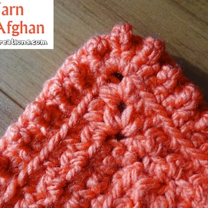 Bulky Yarn Crochet Afghan PDF Pattern - Etsy Israel