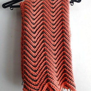 Chevron Double Sided Baby Blanket PDF Crochet Pattern Video Tutorial ...