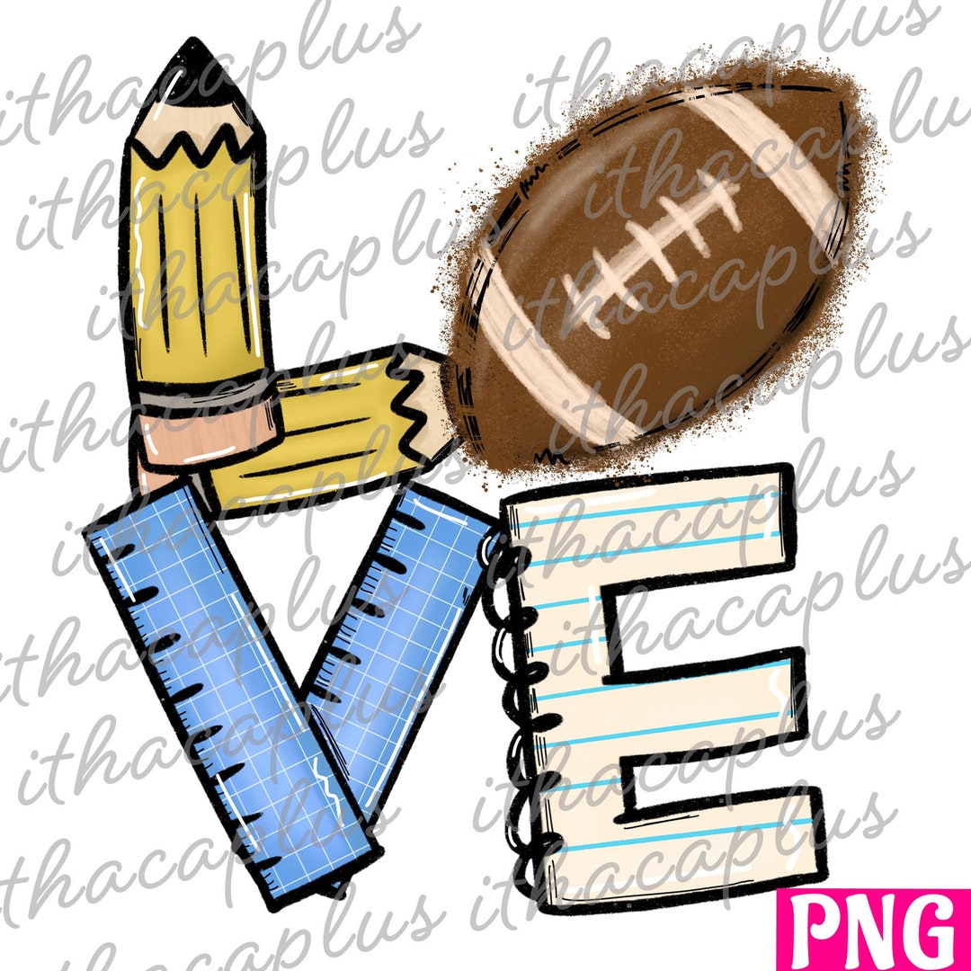 Football Back to School Png, School Sport Ball Game Printable ...