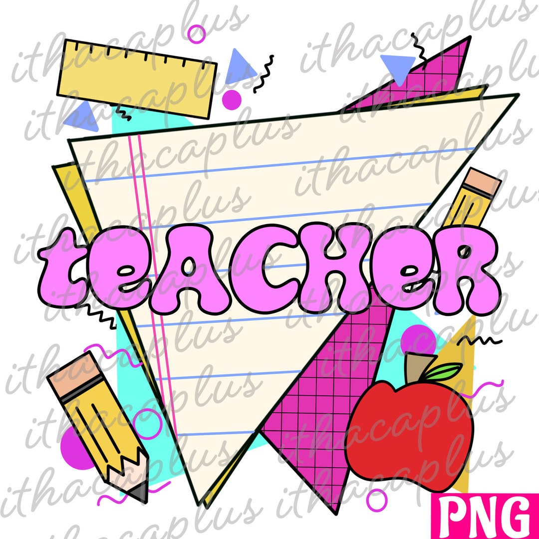 Back to School Png, Teacher First Dayprintable Sublimation Kids ...