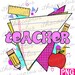 Back to School Png Polka Dot Apple Png Teacher Clipart - Etsy