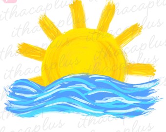 Sun Pngsun Clipart Sun Printable Sun Sublimation Summer - Etsy