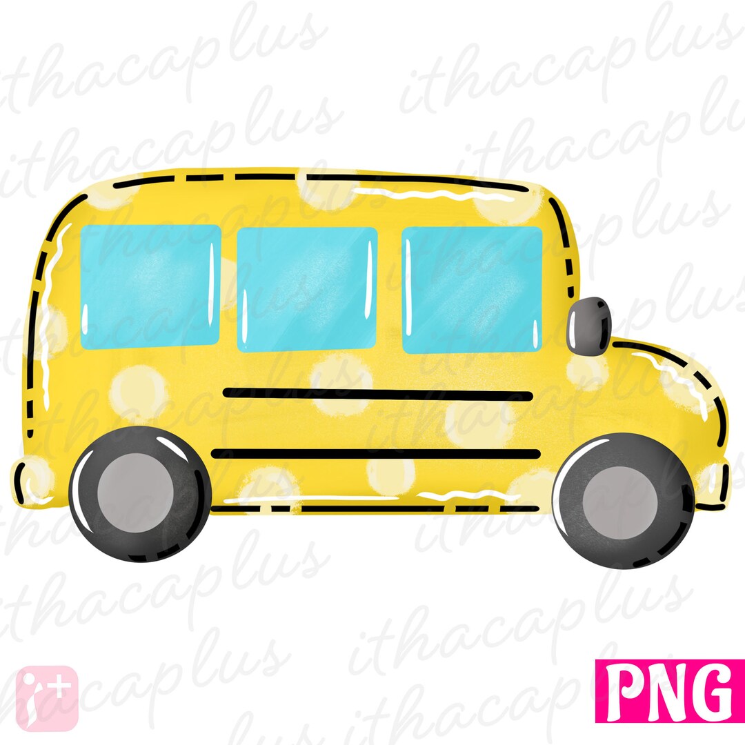 Buy Back to School Png, School Bus Png, School Bus Clipart, School Bus ...