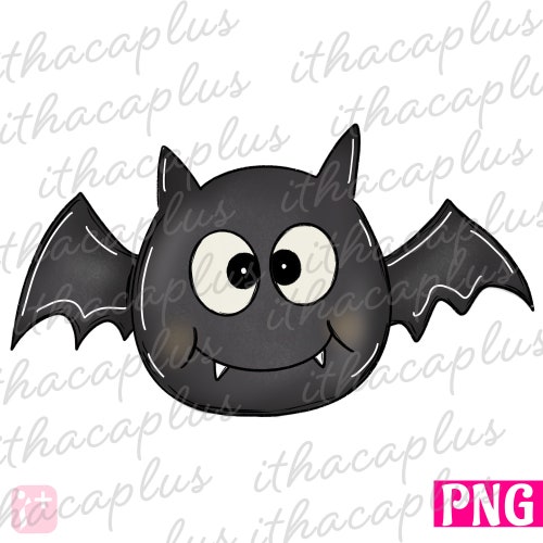 Bat Sublimation Halloween Bat PNG Bat Print Design - Etsy