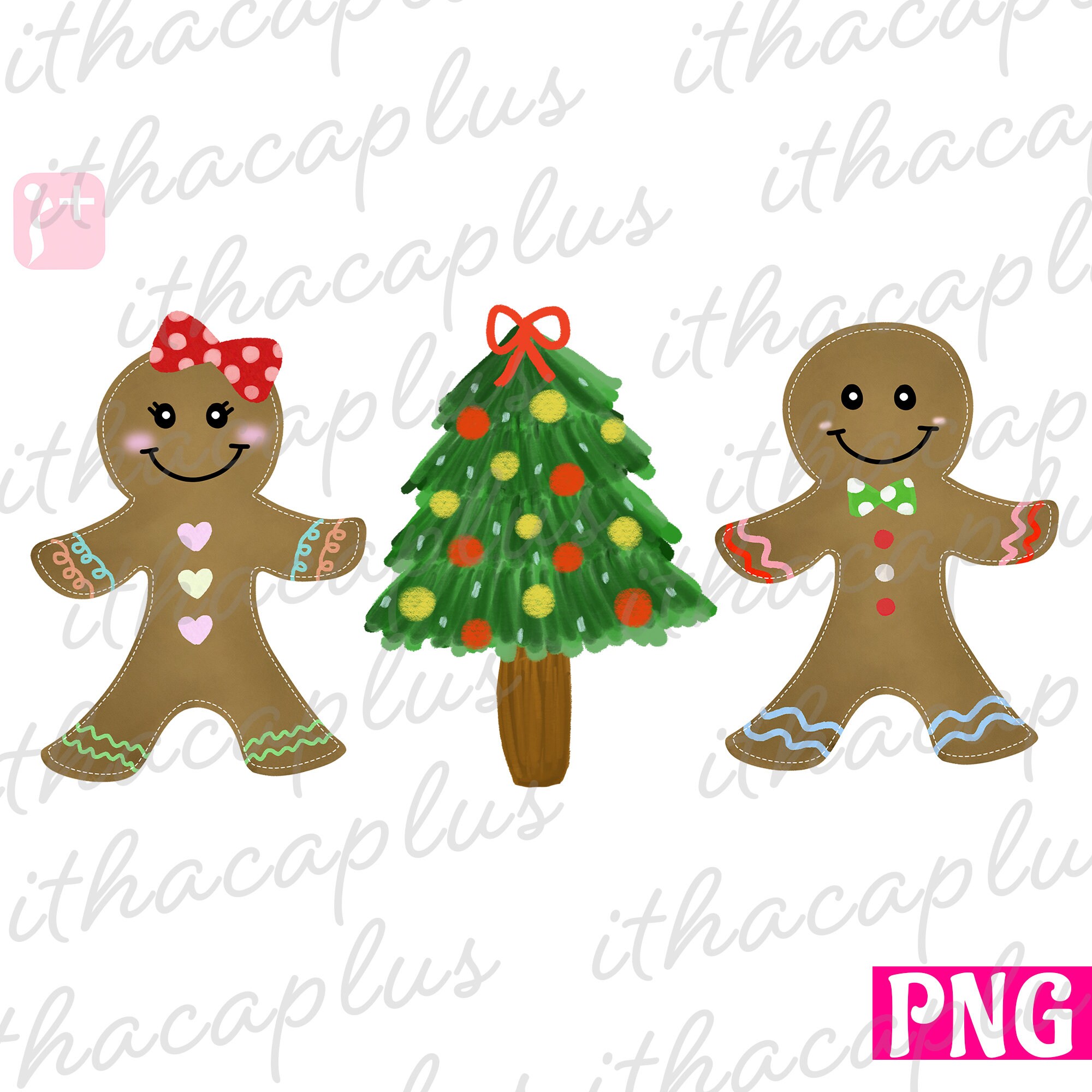 Christmas Gingerbread PNG Files Sublimation Gingerbread Man - Etsy