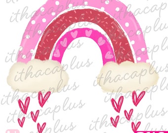 Valentines Day Png Sublimation, Valentines Love Printable, Pink Leopard ...