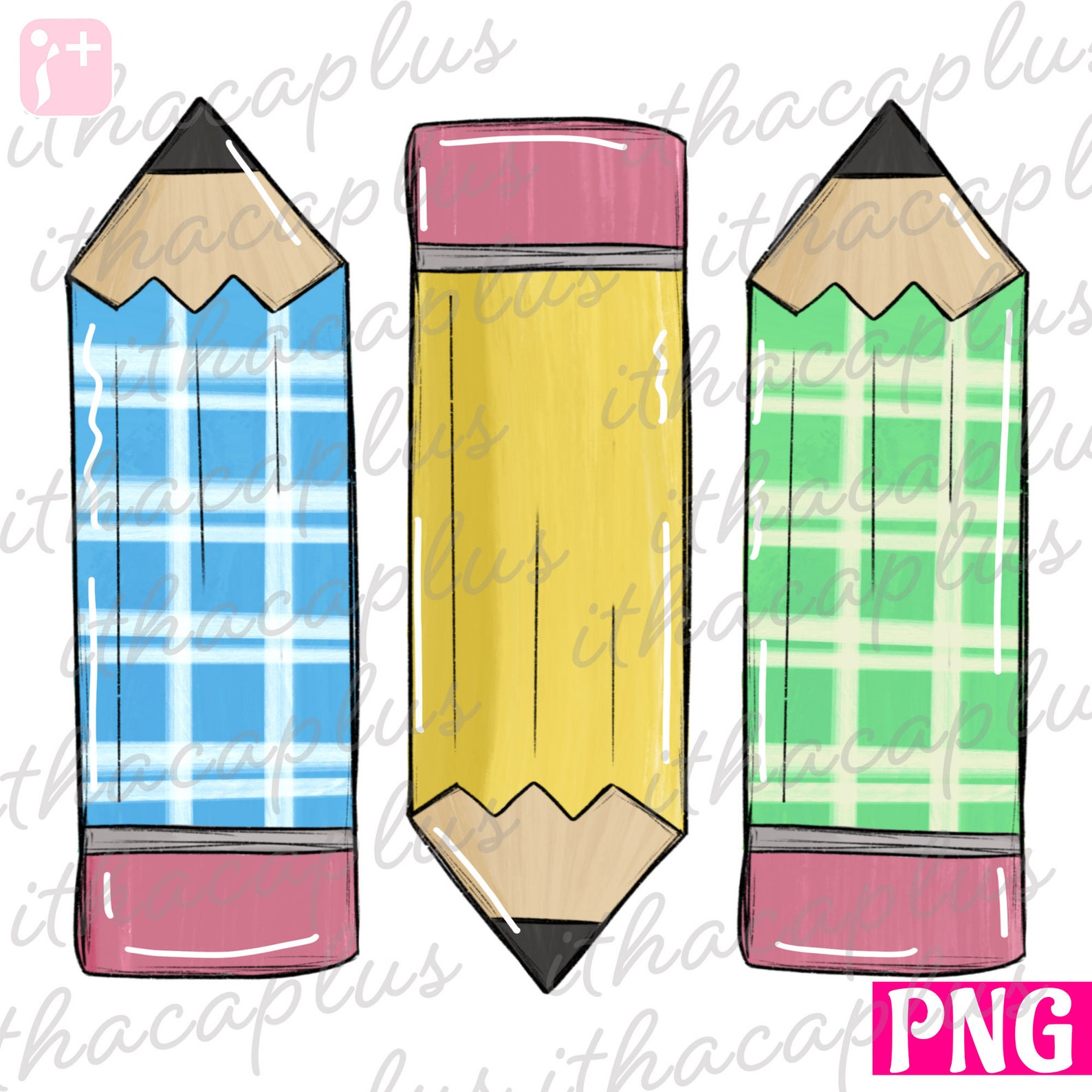 Back to School Png Pencil Png Teacher Clipart Pencil - Etsy