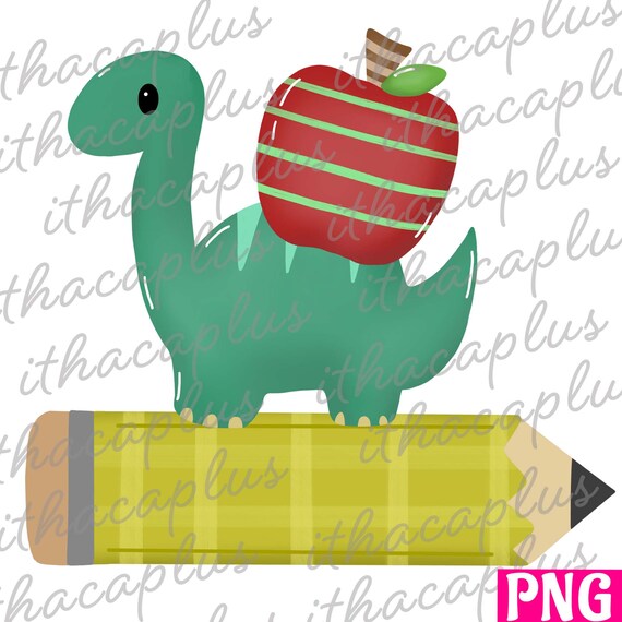 Back to School Dinosaur Png School Background Frame Printable - Etsy