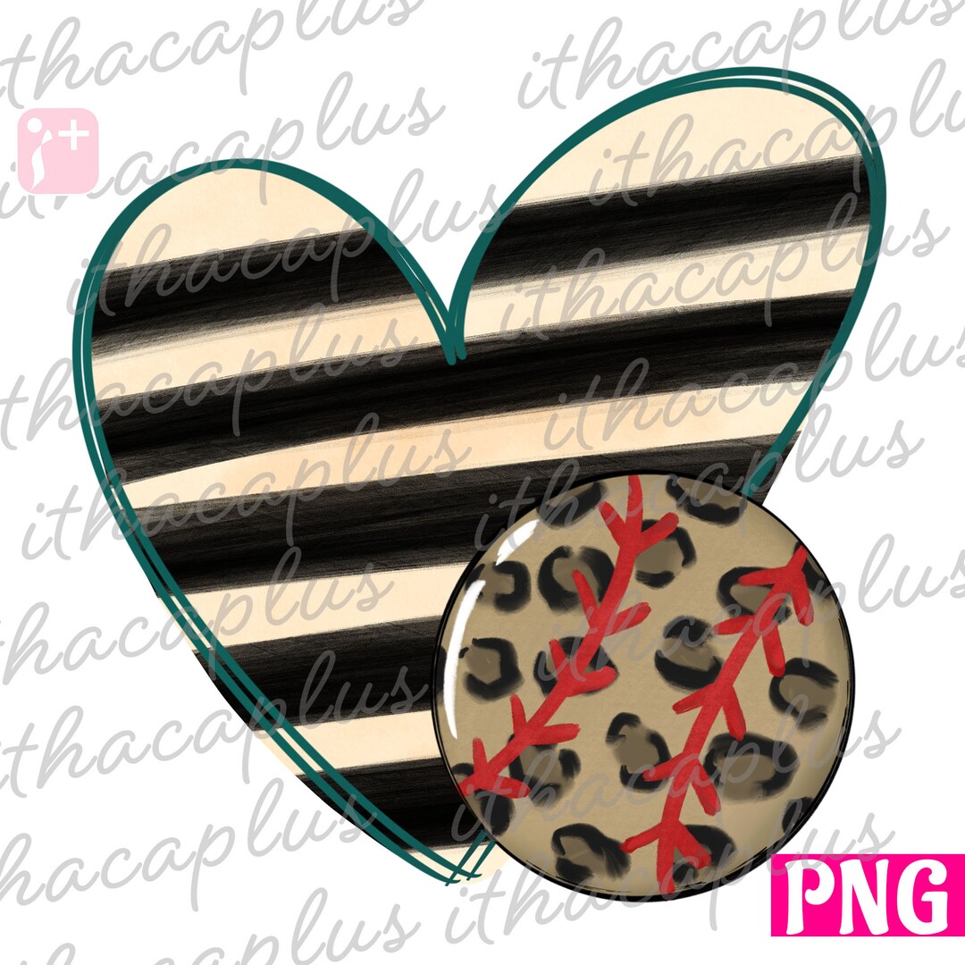 Leopard Baseball Png, Leopard Baseball Sublimation Design, Baseball ...