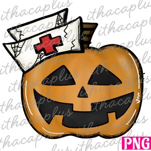 Halloween Png, Halloween Nurse Sublimation, Halloween Hospital Design ...