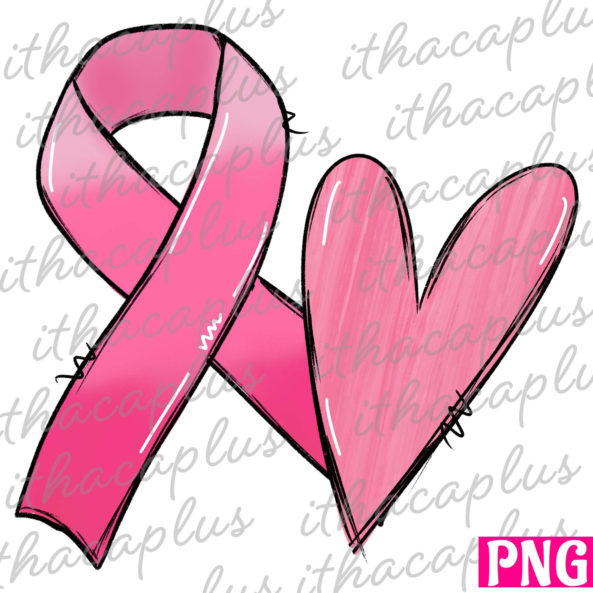 Breast Cancer Ribbon Transparent Background