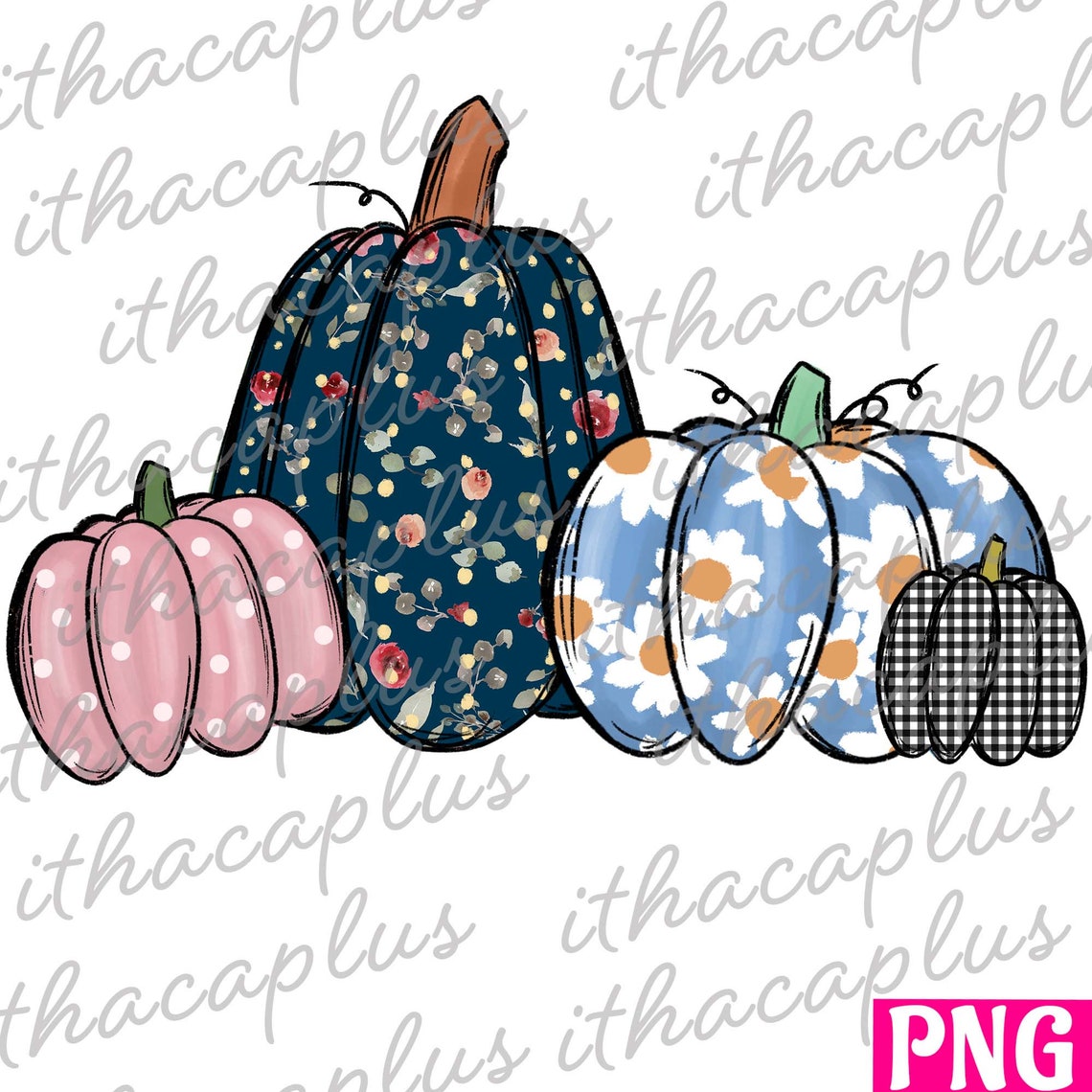 Fall Png Fall Pumpkin Sublimation Thanksgiving Pumpkin - Etsy
