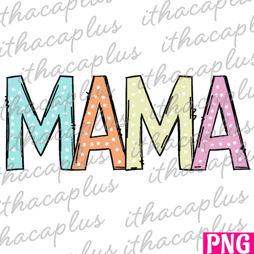 Retro Mama PNG, Watercolor Mother's Day Sublimation Png, Retro Mama Png ...