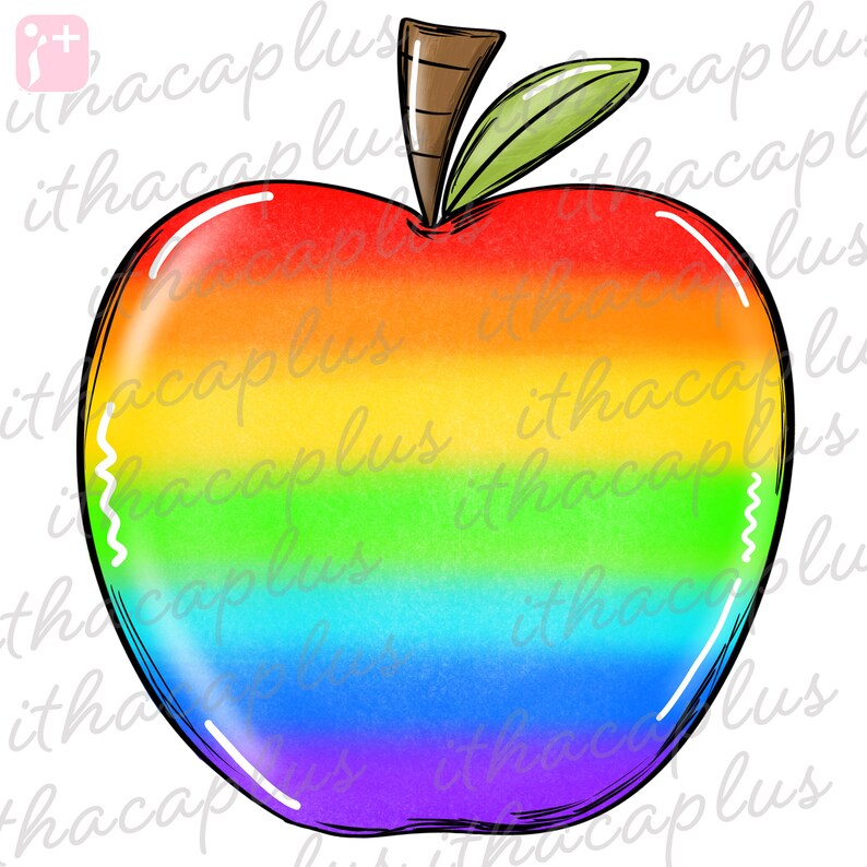 Back to School Png Teacher Apple Png Back to School Clipart | Etsy