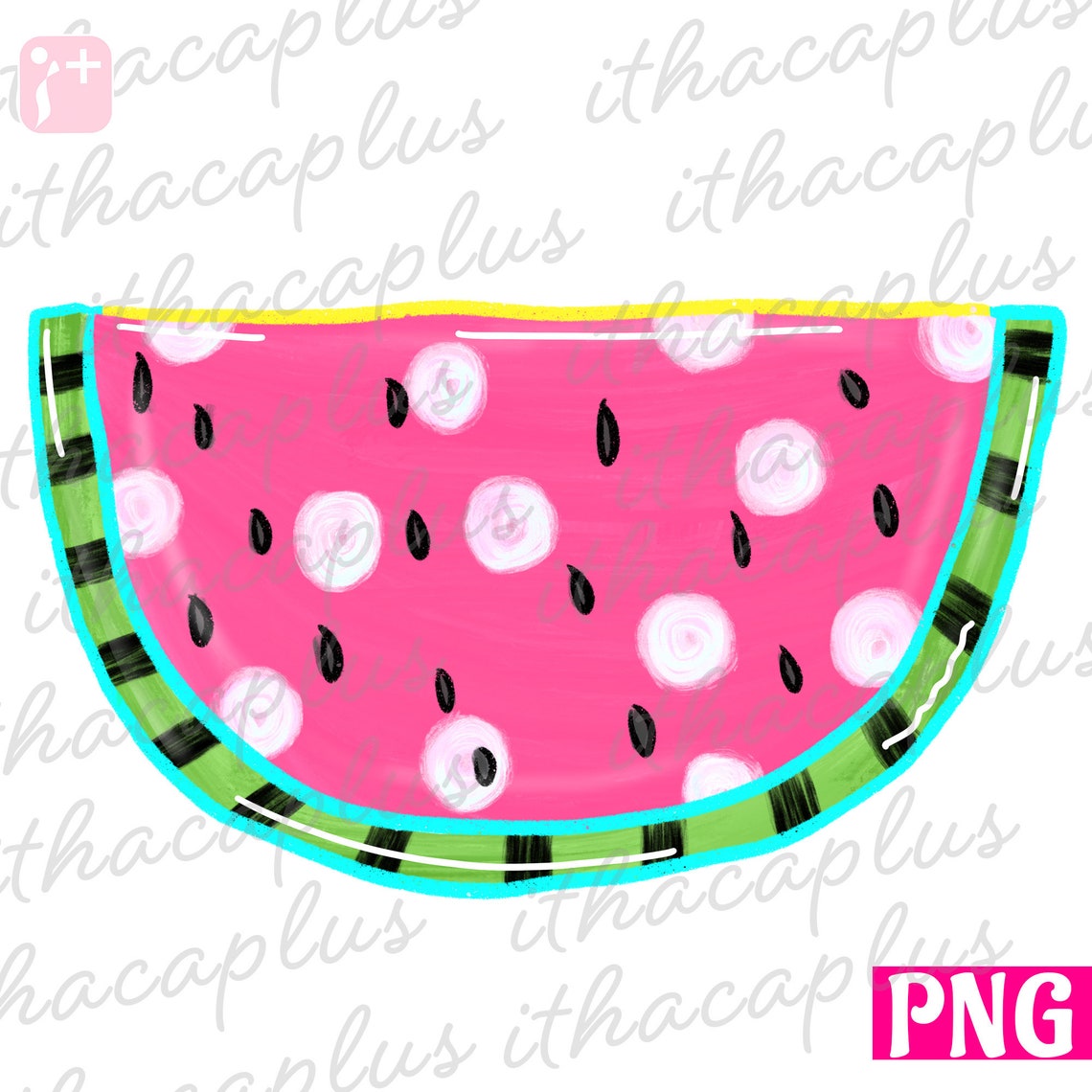 Watercolor Watermelon Png Summer PNG Watercolor Watermelon - Etsy
