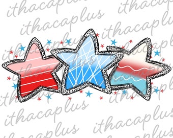 Patriotic Kids Clipart Set, Flag, 4th of July Children, PNG Digital ...