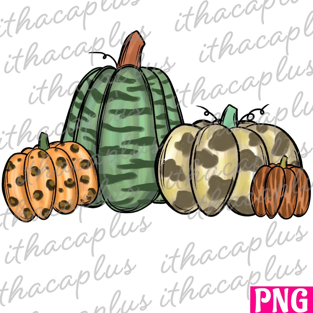 Fall Png, Fall Pumpkin Sublimation, Thanksgiving Pumpkin Clipart ...