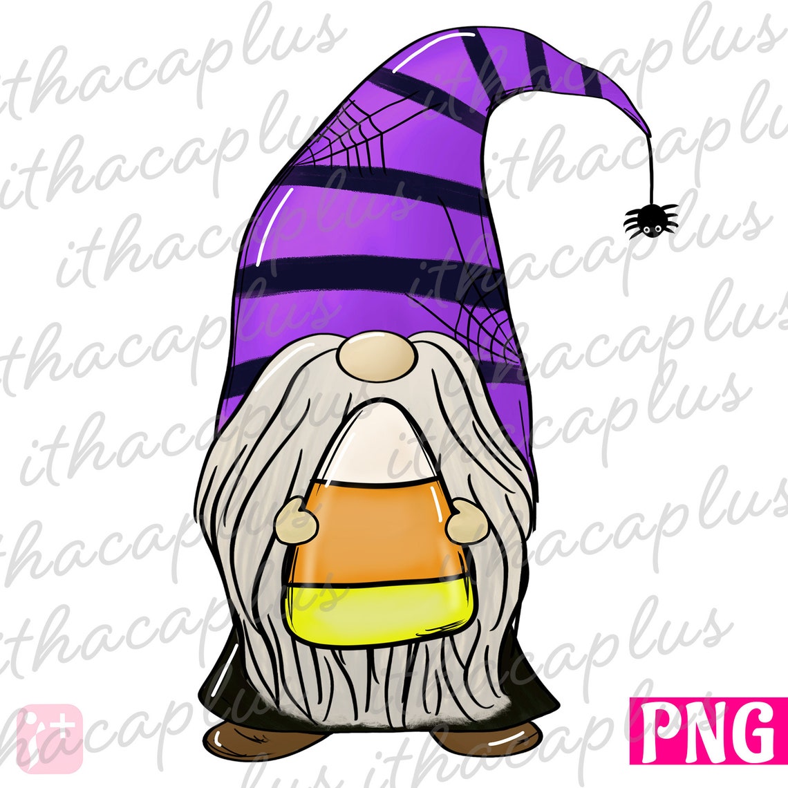 Halloween Gnome PNG Halloween Png Gnome Clipart Candy Corn | Etsy