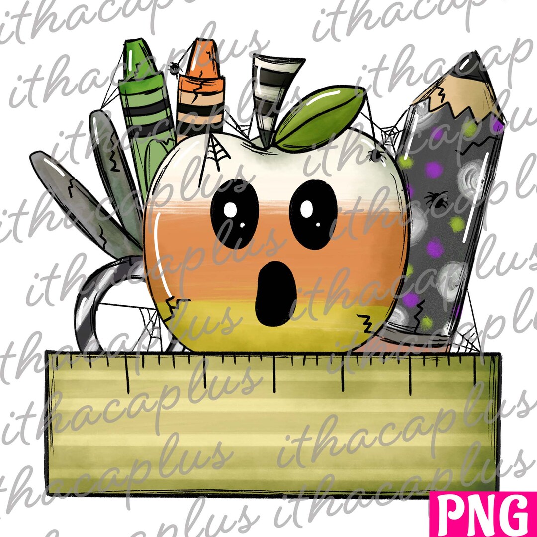 Halloween Png, Halloween Teacher Sublimation, Boo Ghost Pumpkin Face ...