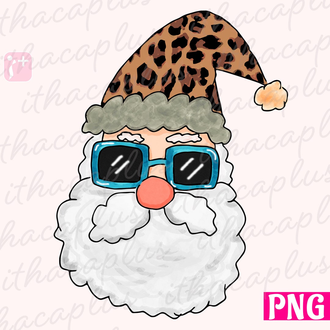 Santa PNG Files for Sublimation - Christmas Sublimation Design | Santa ...