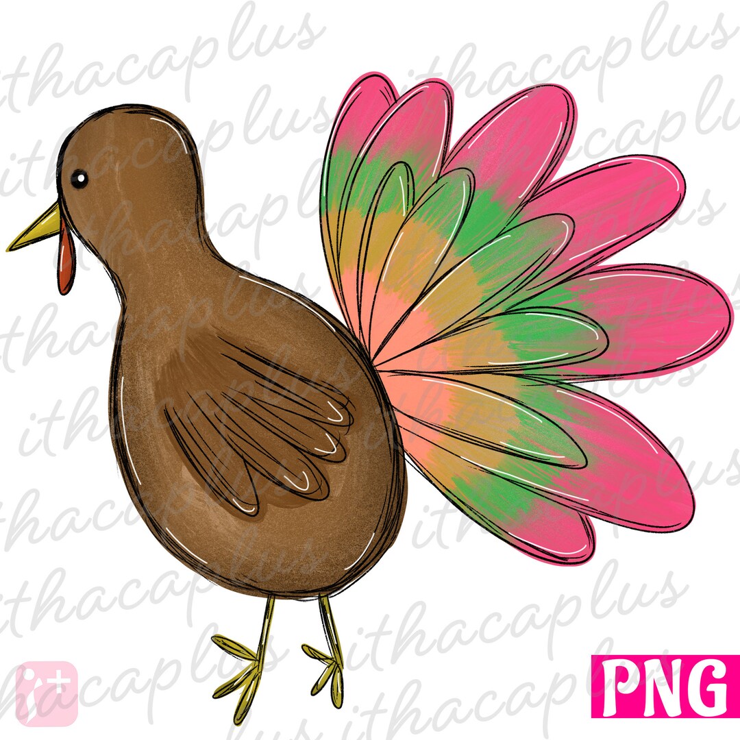 Thanksgiving Png, Fall Turkey PNG, Turkey Sublimation, Thanksgiving ...