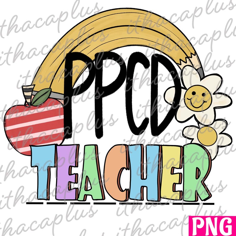 Back to School Png Ppcd Teacher Printable Sublimation - Etsy