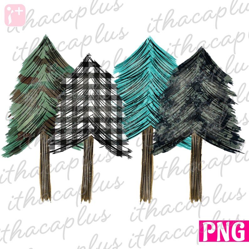 Christmas PNG camo Christmas tree printable camouflage | Etsy