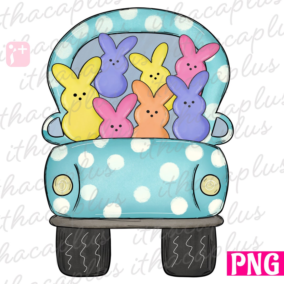 Easter Png, Easter Truck PNG, Easter Sublimation, Easter Clip Art ...