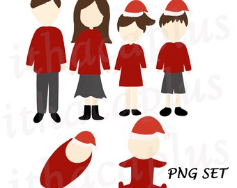 Stick People Christmas Family Svg Christmas Stick Figure - Etsy