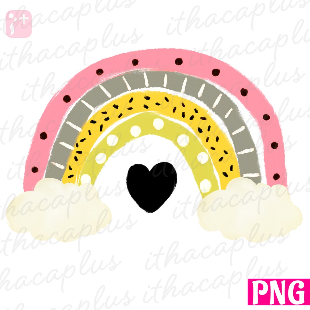 Watercolor Rainbow Png, Rainbow Printable, Rainbow Clipart, Rainbow ...