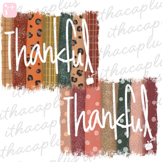 Fall Png Fall Thankful PNG Thanksgiving Day Autumn Png - Etsy