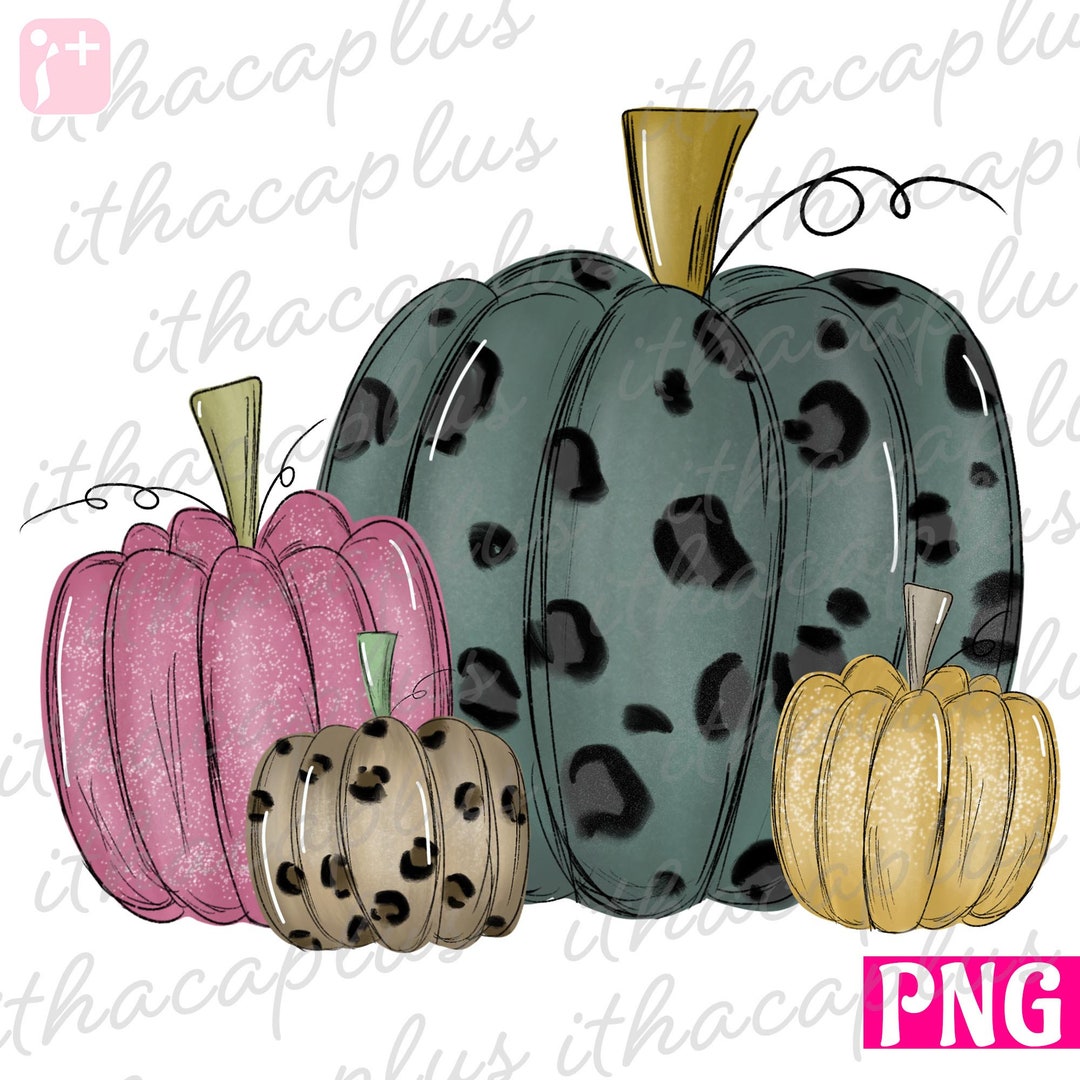 Fall Png, Fall Pumpkin Sublimation, Thanksgiving Pumpkin Clipart ...
