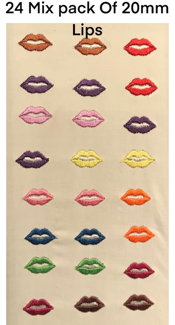 24 Mix Pack of 20mm Doll Lips. - Etsy