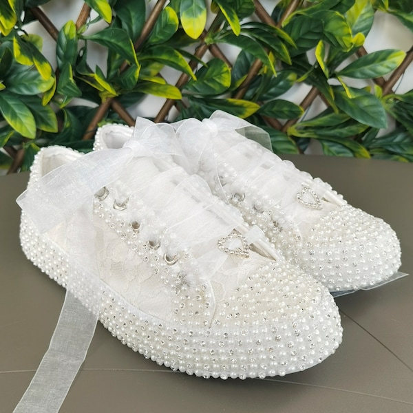 Pearl Wedding Shoes - Etsy
