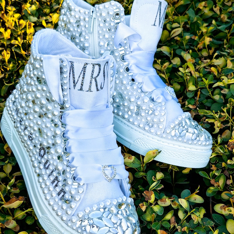 Crystal Flat Shoes - Etsy
