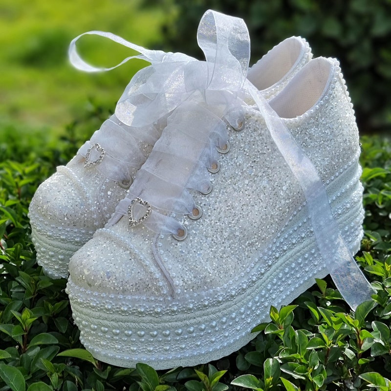 Wedge Sneakers 35 - Etsy