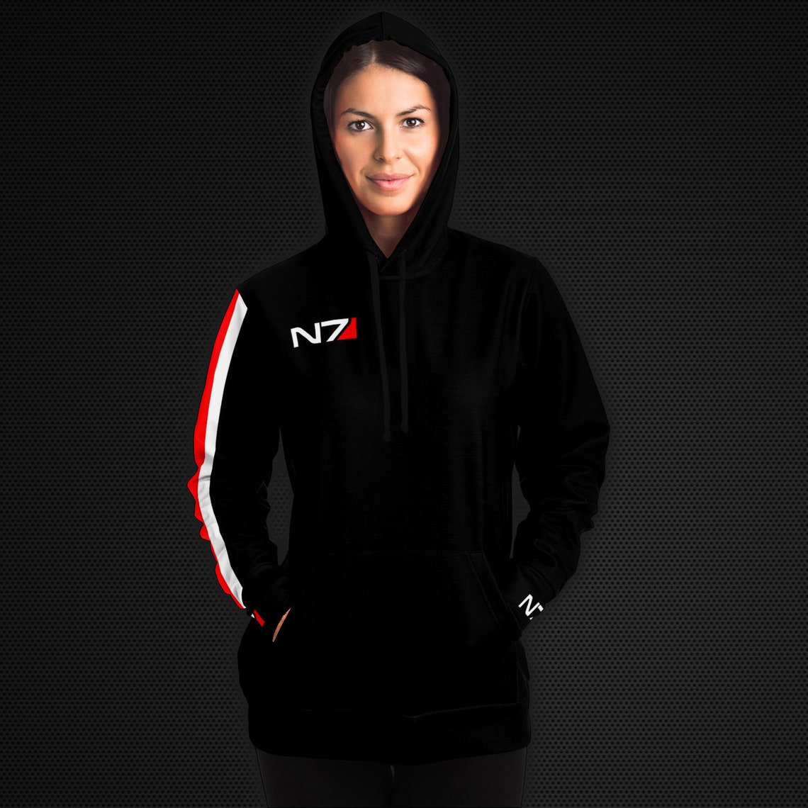 N7 Hoodie Unisex Pullover Or Zip Hoodie Mass Effect Etsy