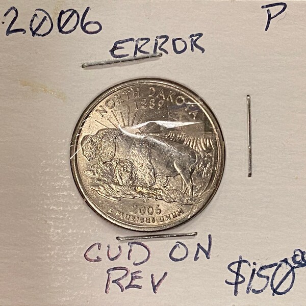 Quarter Errors - Etsy