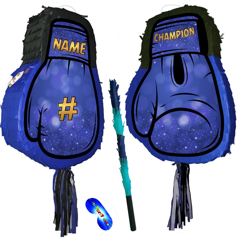 Big Glove Piñata Boxing Party Theme Pinata Supplies Happy Birthday Fun ...