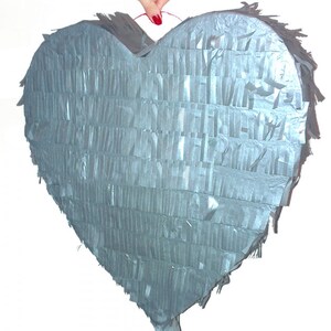 Heart Piñata With Stick and Blindfold, Custom Text Available - Etsy