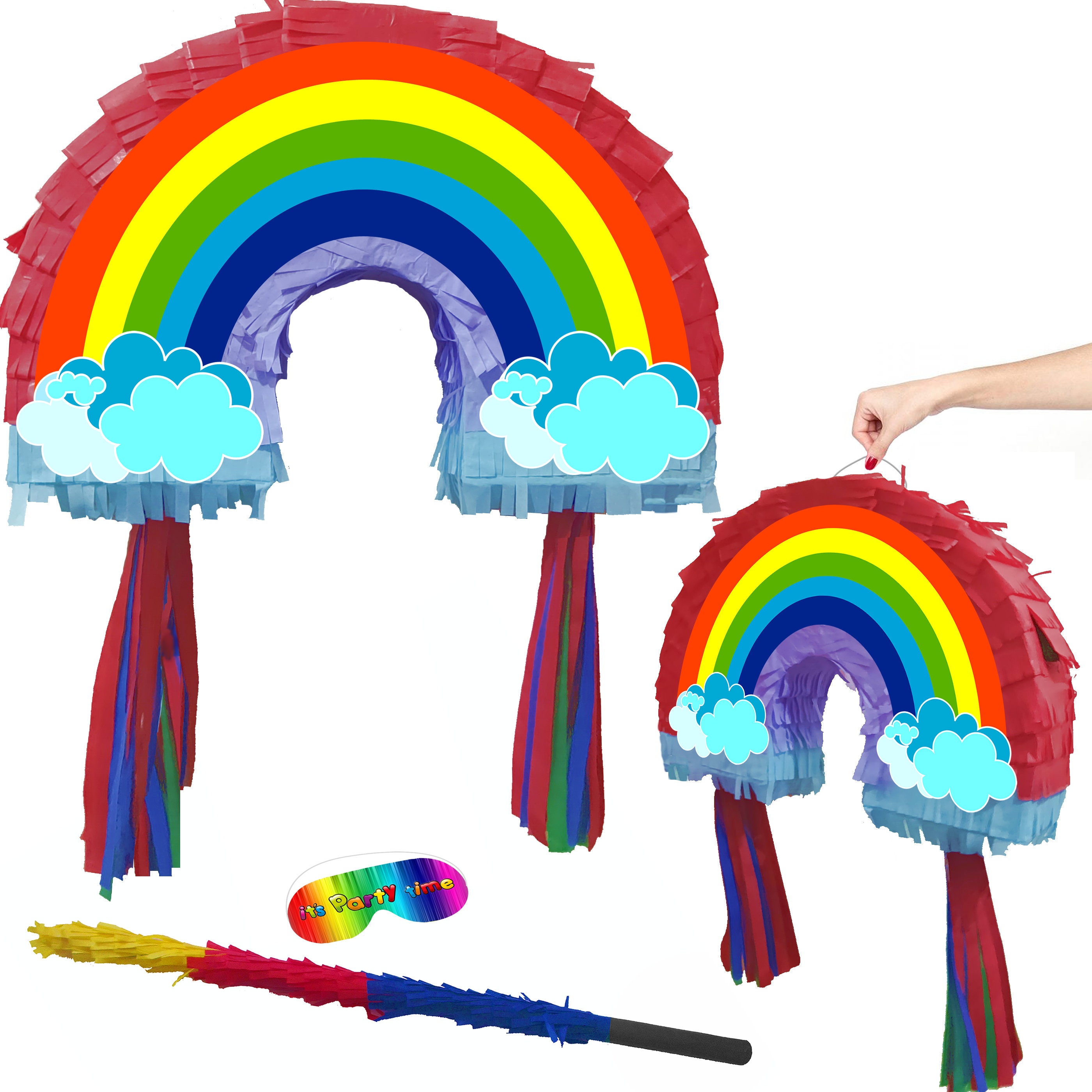 Pinata Stick Set Pinata Fillers Pinata Stick And Blindfold Set ...