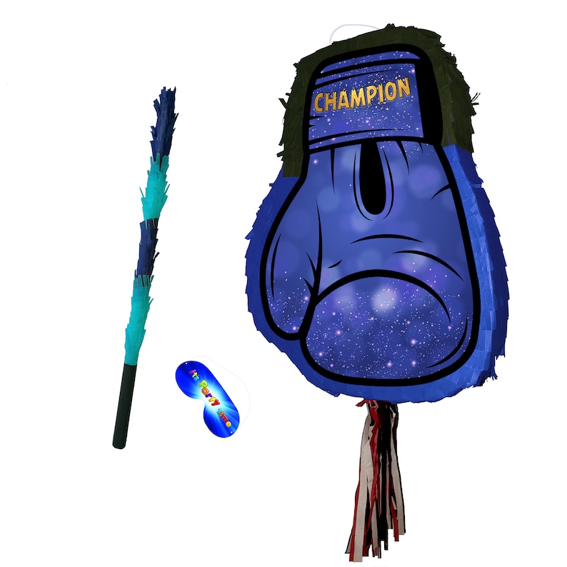 Big Glove Piñata Boxing Party Theme Pinata Supplies Happy Birthday Fun ...