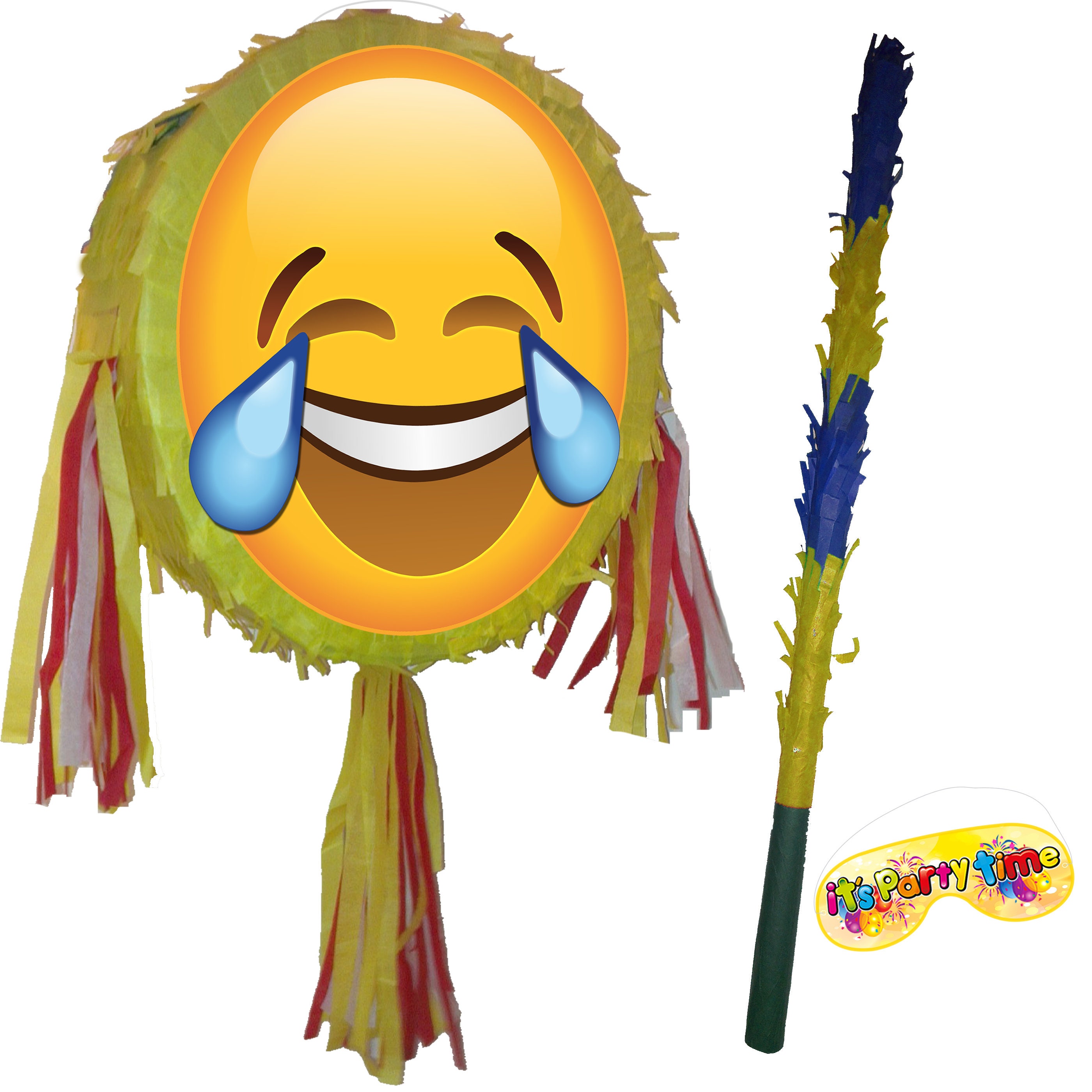 Lol Joy Pinata Round Emoji Theme Piñata Party Supplies Happy Birthday ...